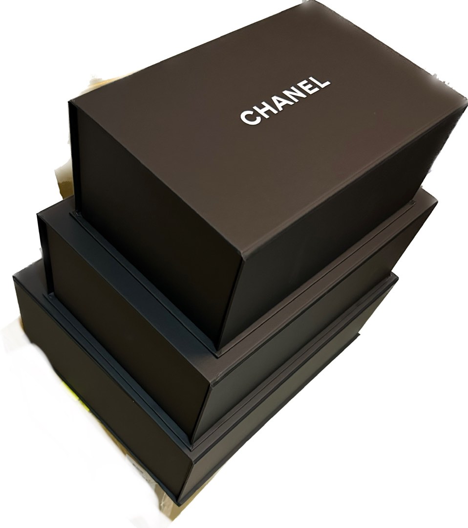 Chanel box 3 sizes, Luxury, Accessories on Carousell