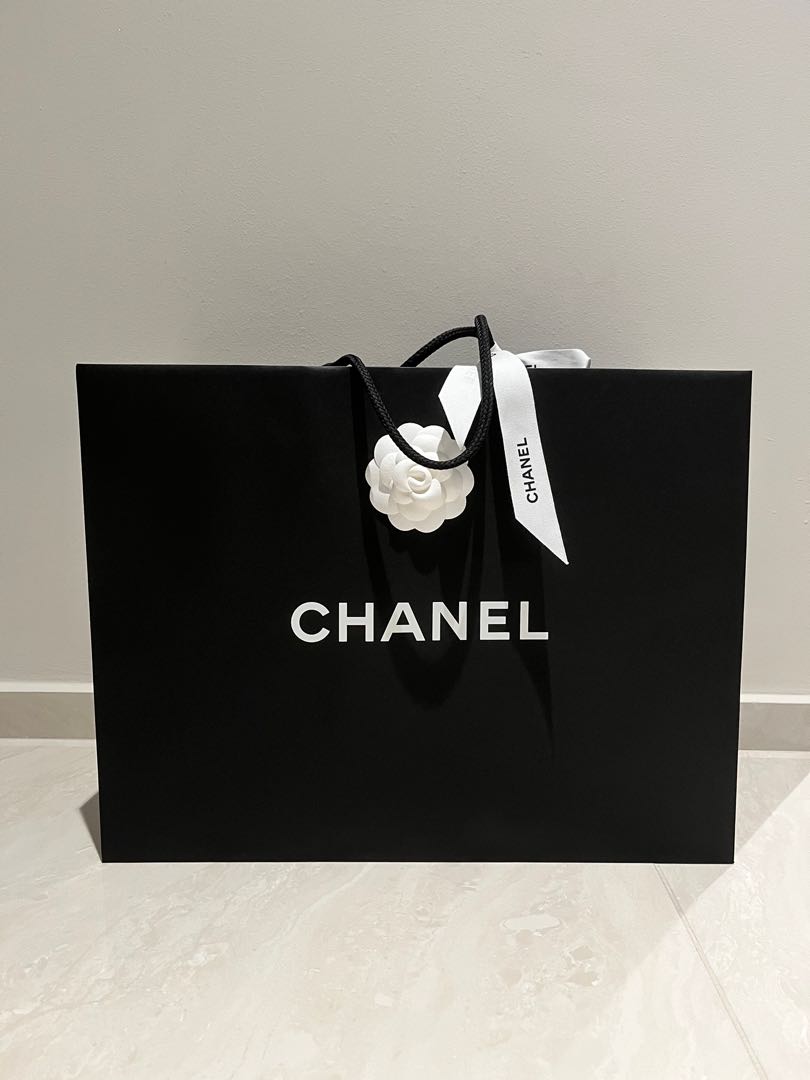 Chanel Paper Bag, Luxury, Bags & Wallets on Carousell