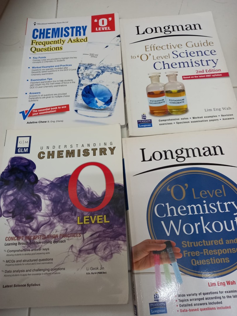 Chemistry Guide Books for Sec 3 & 4, Hobbies & Toys, Books & Magazines ...