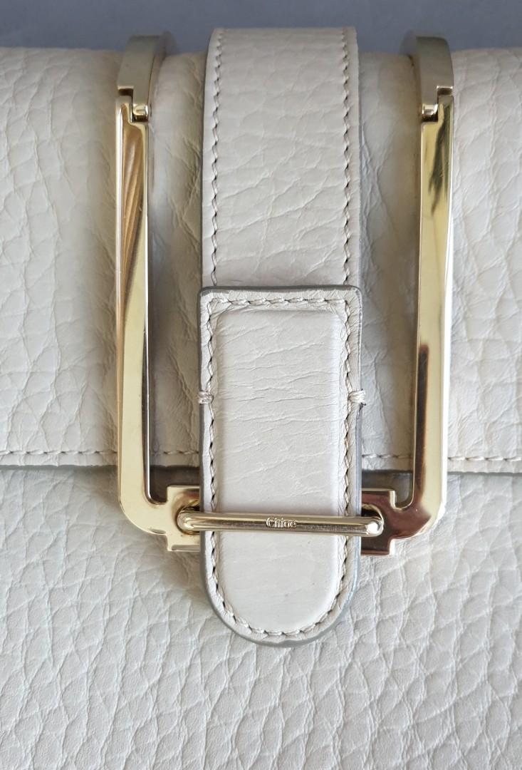 Chloe Bronte Sandshell Bag, Women's Fashion, Bags & Wallets, Shoulder ...