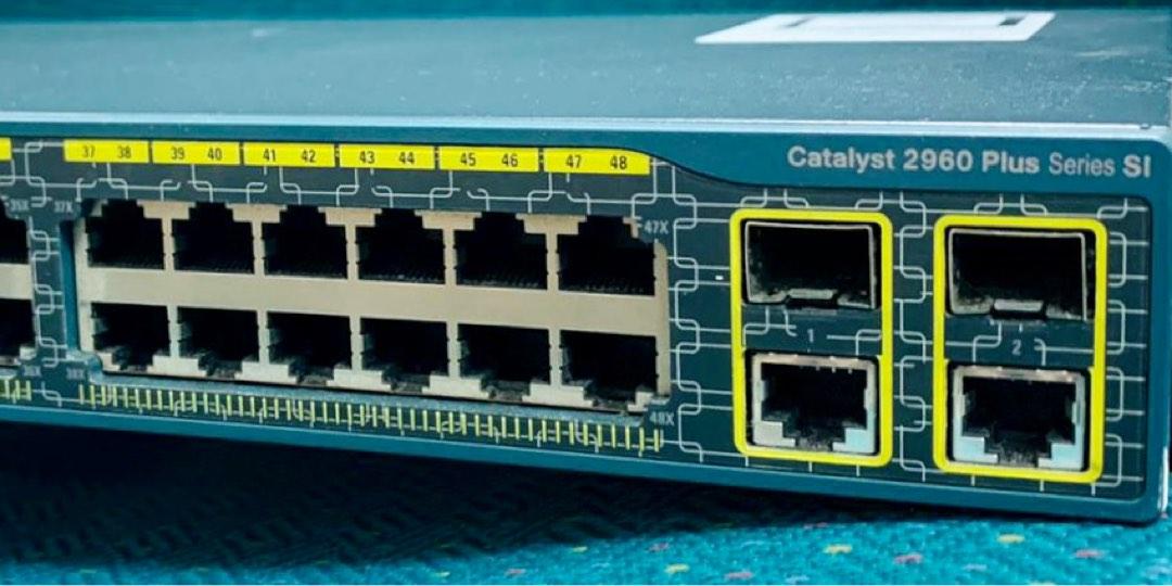 Cisco 2960 S series 48 port switch, Computers & Tech, Parts ...