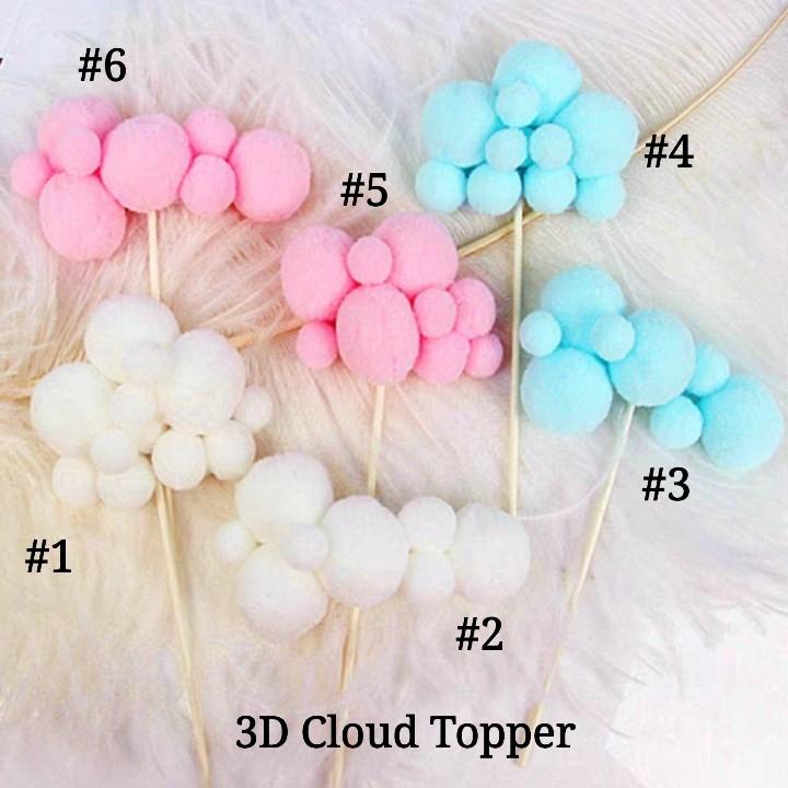 Cloud Topper with Wire cake Topper, Furniture & Home Living ...