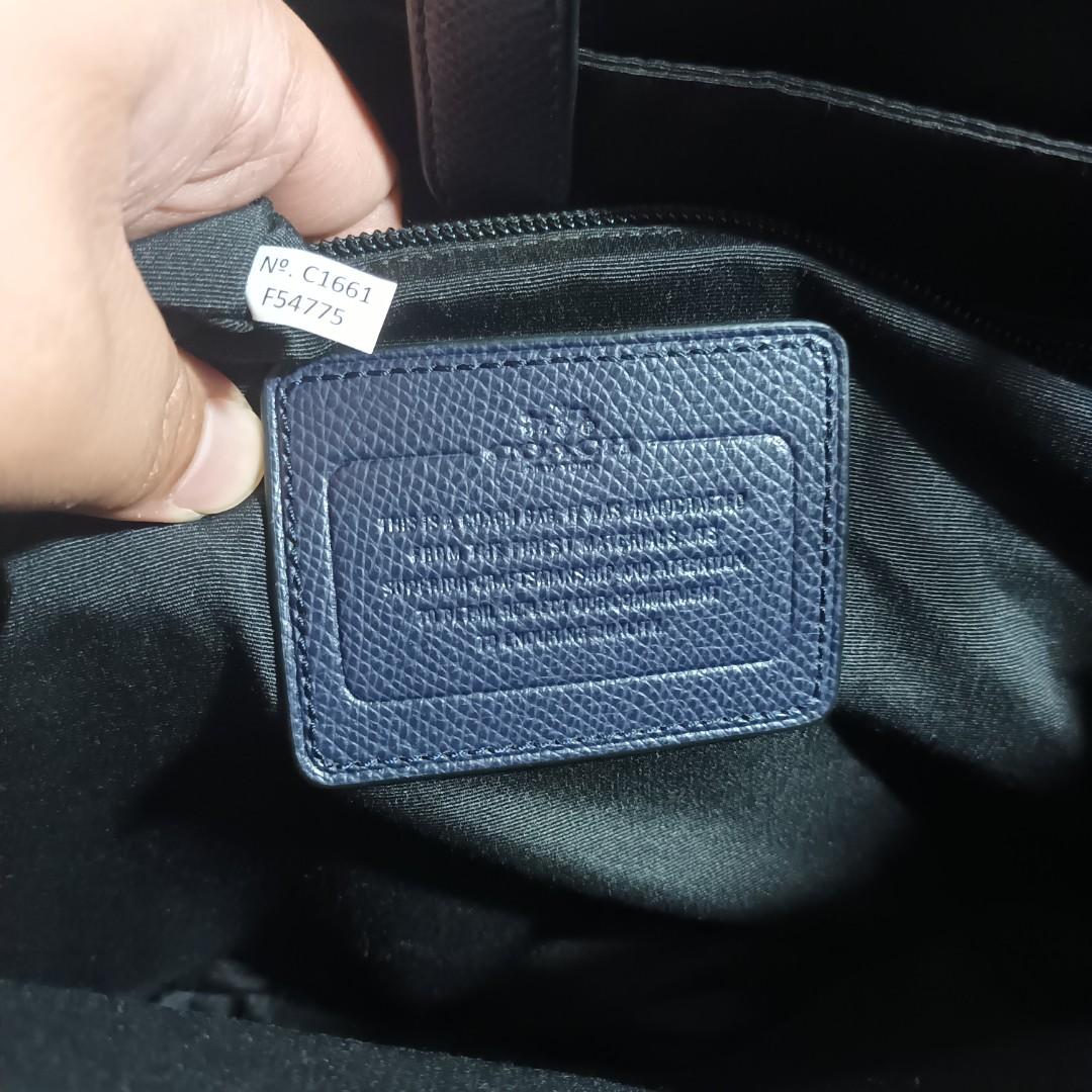 Coach Briefcase Perry Metropolitan, Men's Fashion, Bags, Briefcases on ...