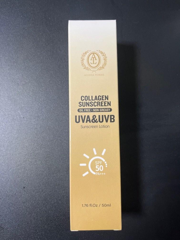 Collagen Sunscreen SPF 50+++ UVA & UVB 50ml, Beauty & Personal Care ...