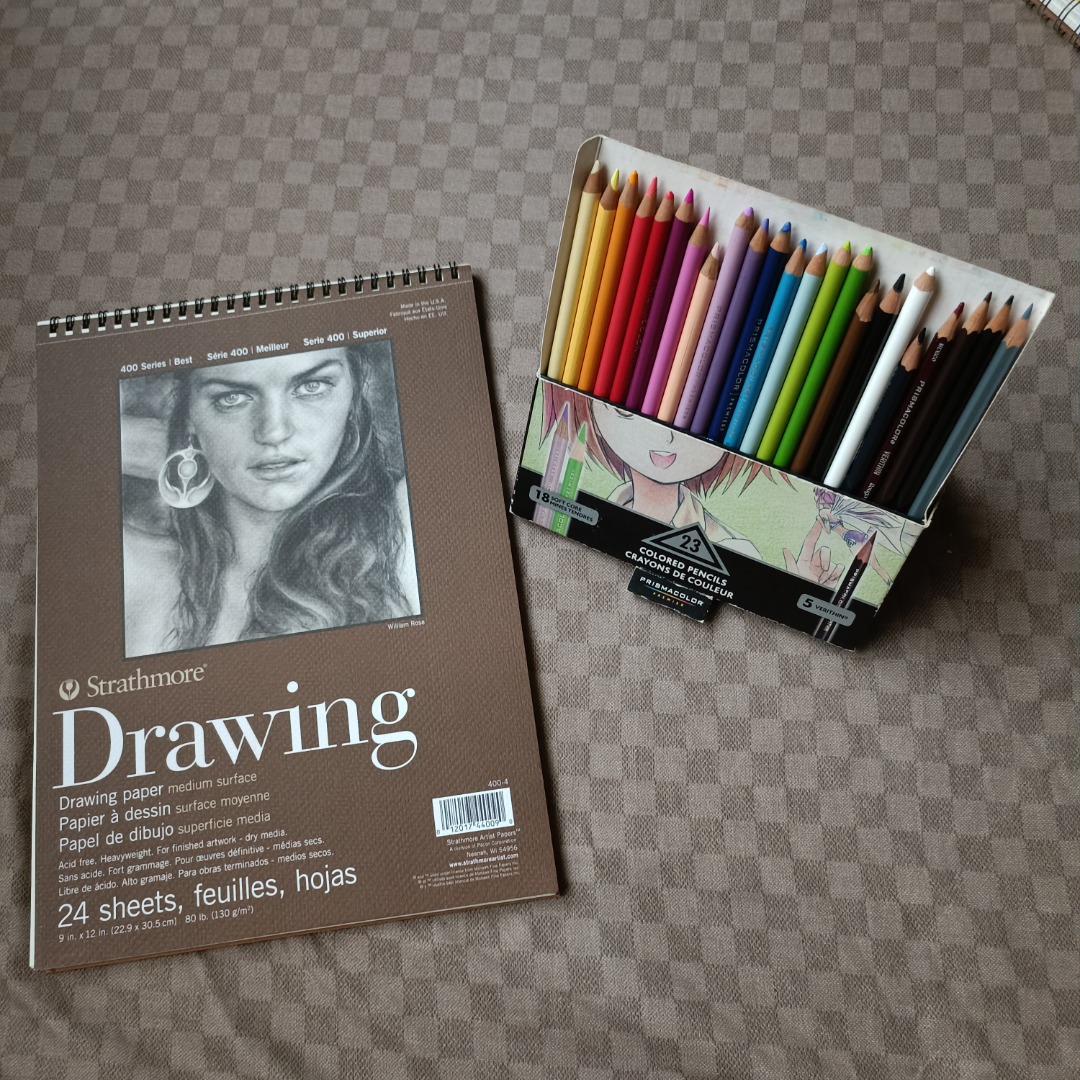 Colored Pencil Bundle Prismacolor Premier and Strathmore Series 400 ...