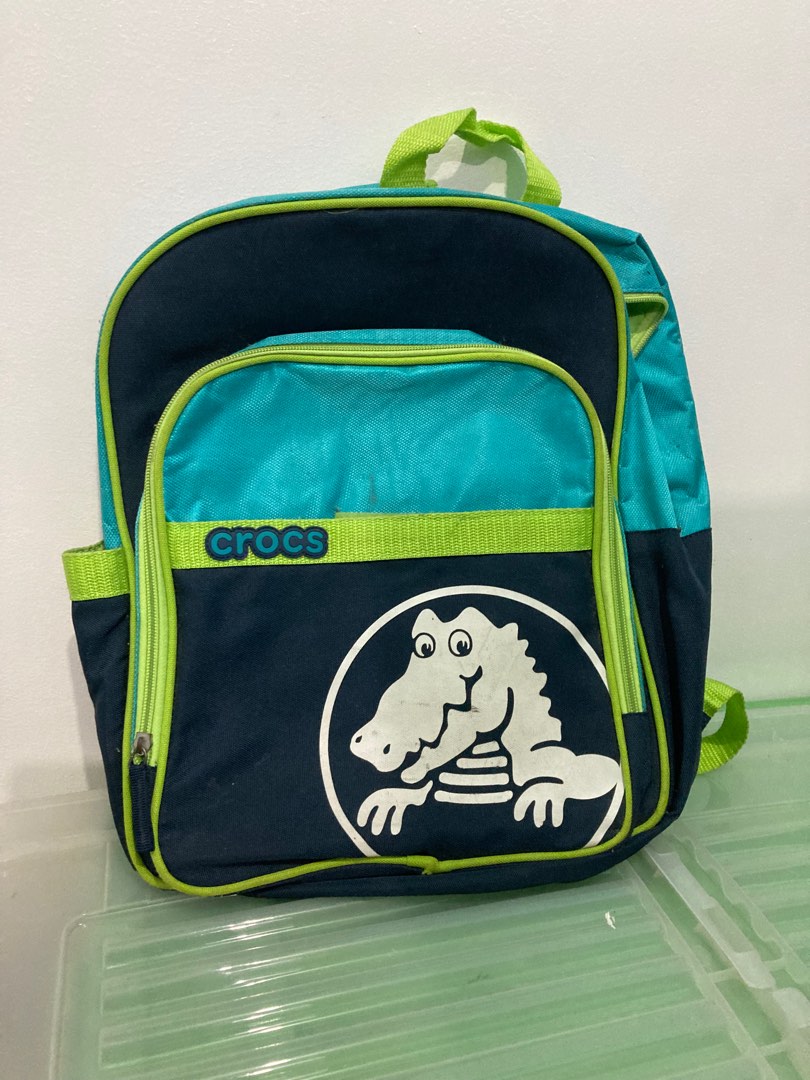 Crocs Kids Backpack, Men's Fashion, Bags, Backpacks on Carousell