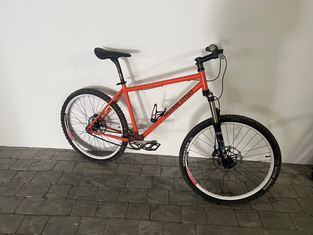 Custom Steel Single-speed Mountain bike - retro, Sports Equipment ...