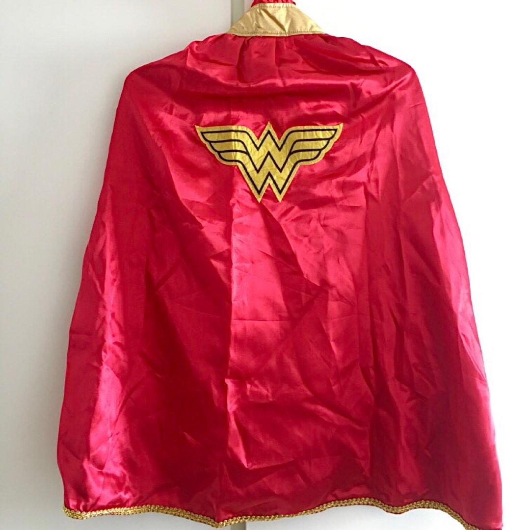 DC Comics Wonder Woman Cape Costume Spotlight, Women's Fashion, Coats ...
