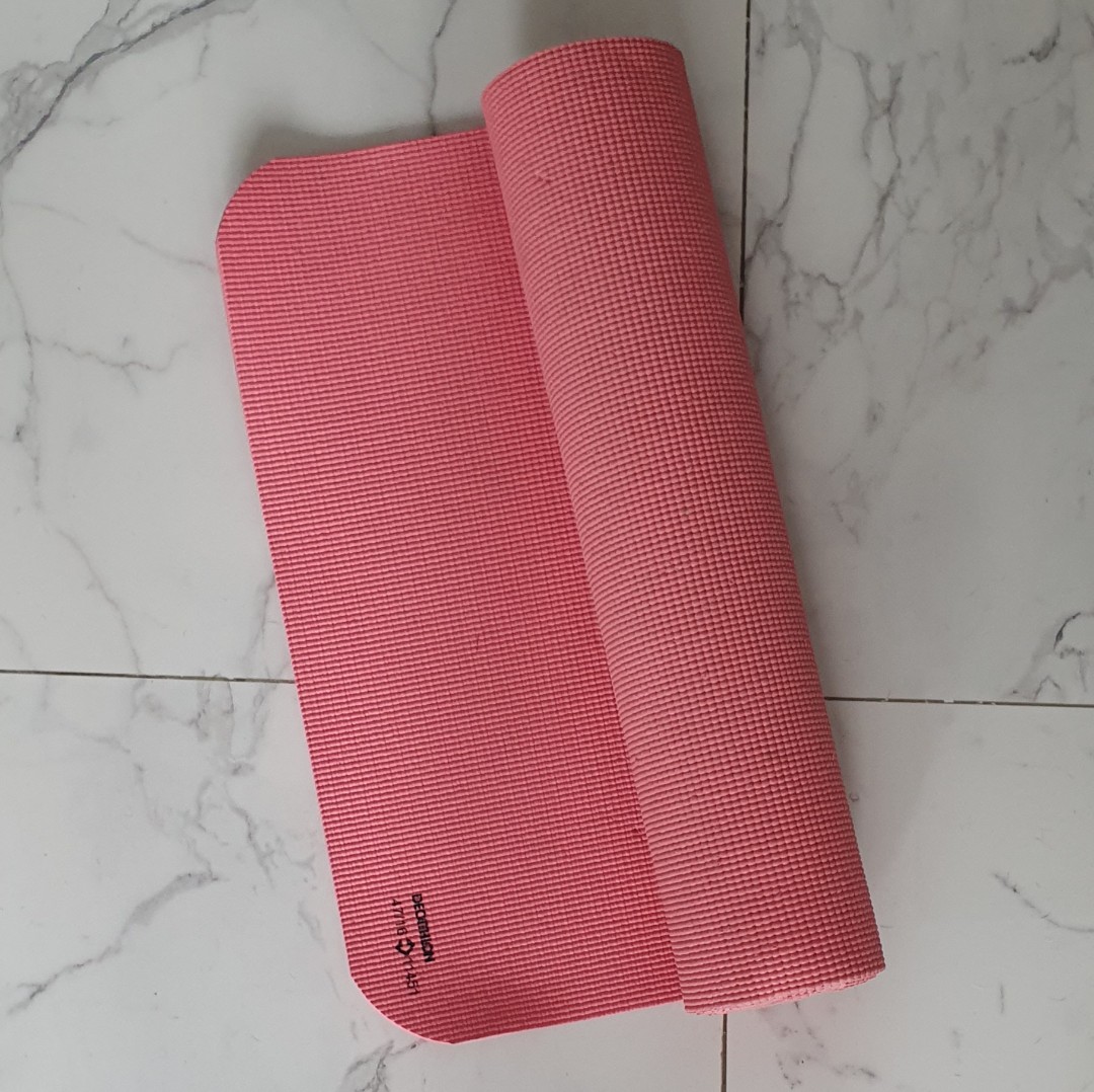 Decathlon exercise matt, Sports Equipment, Exercise & Fitness, Exercise ...