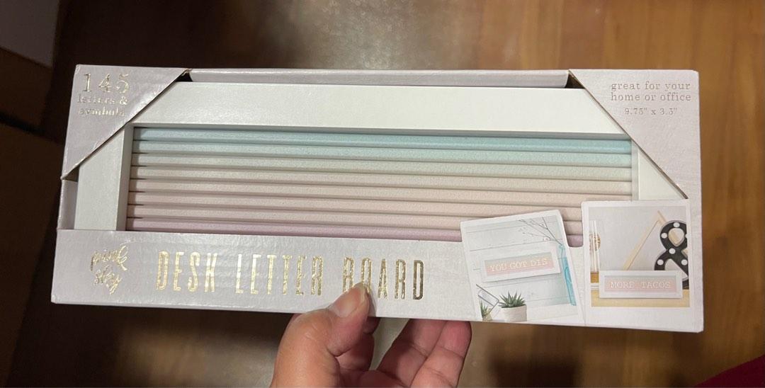 Desk letter boards, Hobbies & Toys, Stationery & Craft, Handmade Craft ...