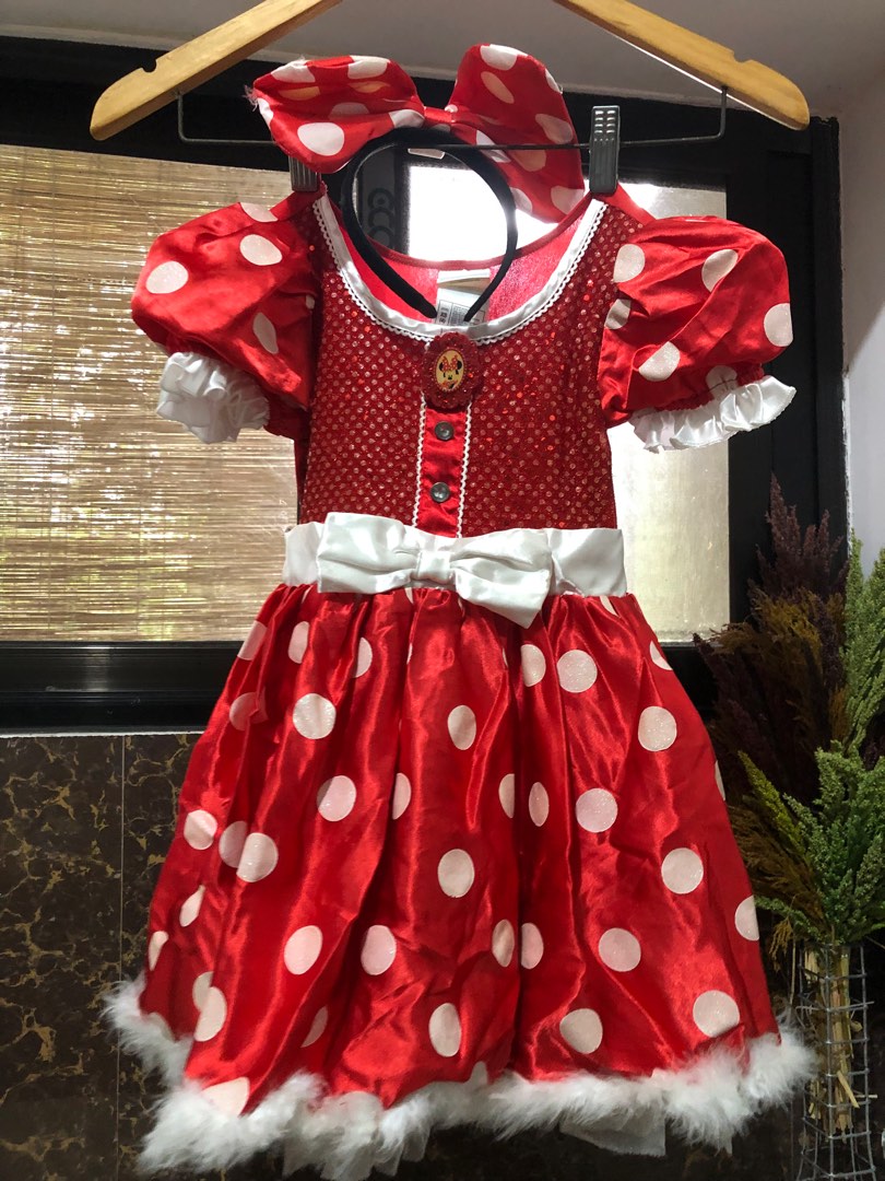 Disney Mini Mouse Dress/ Costume, Hobbies & Toys, Stationary & Craft ...