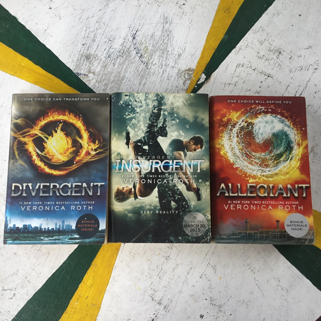 Divergent Series Trilogy (Divergent, Insurgent, Allegiant), Hobbies ...