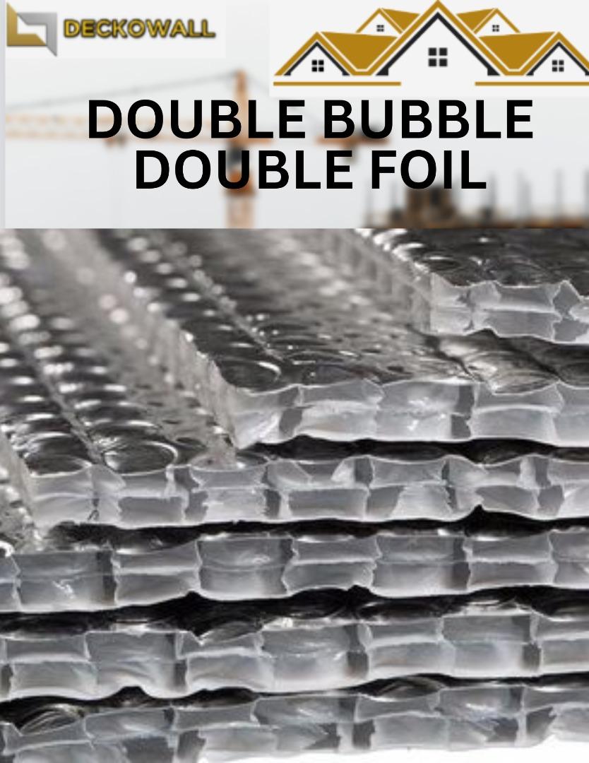 DOUBLE FOIL DOUBLE BUBBLE INSULATION, Furniture & Home Living, Home ...