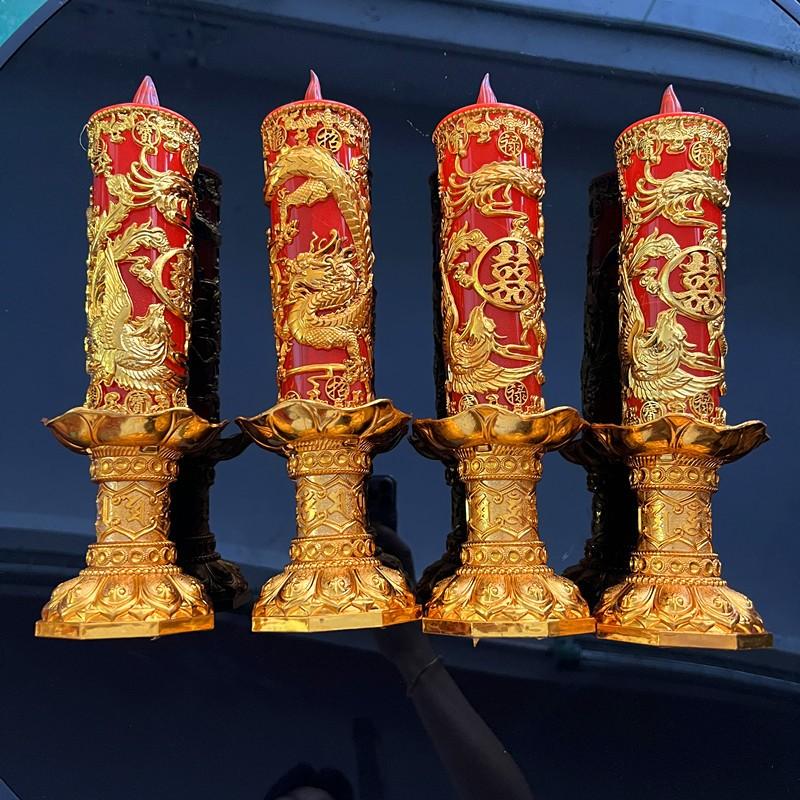 Dragon Phoenix Candle for Guo Da Li, Hobbies & Toys, Stationery & Craft ...