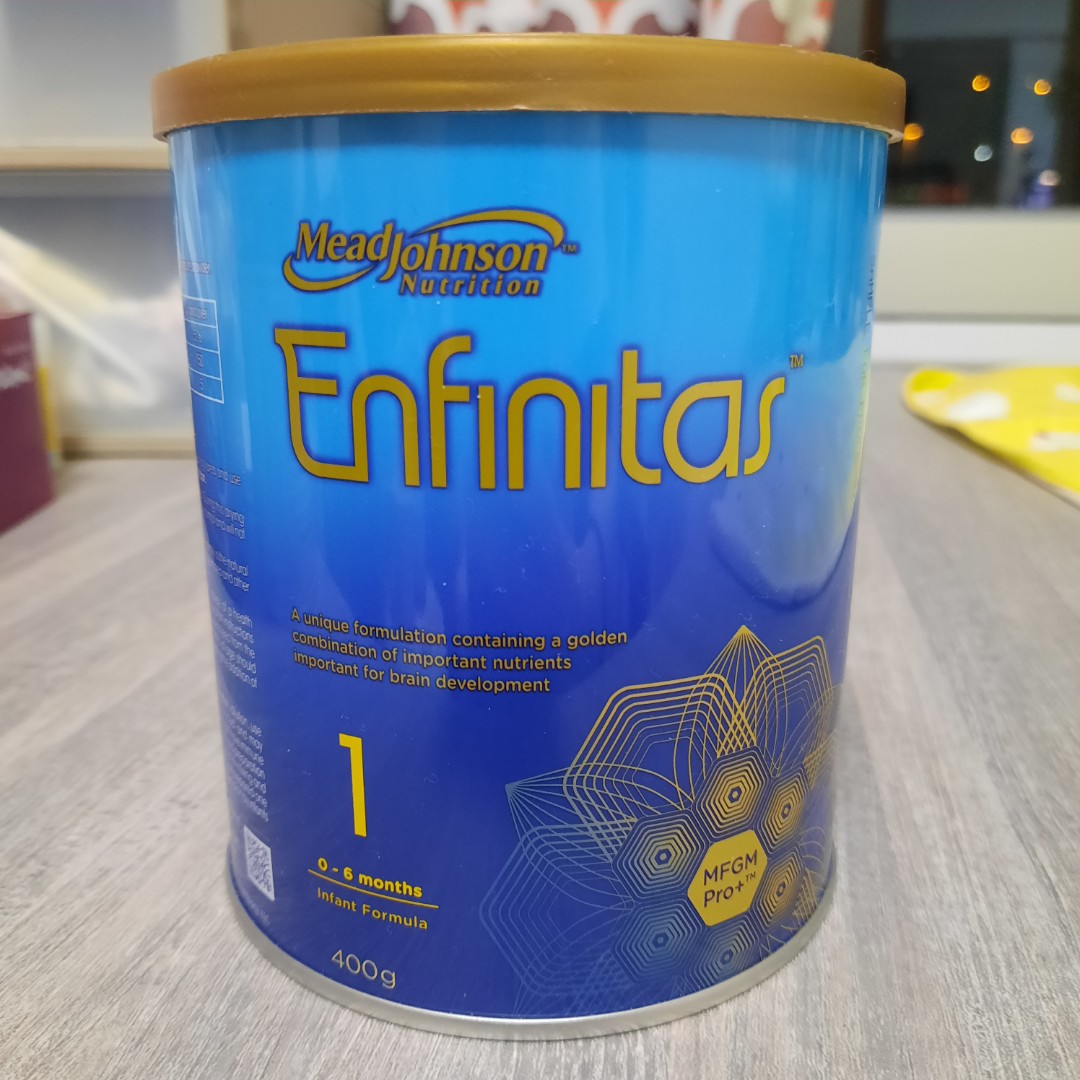 Enfinitas 1號奶粉 400g, 兒童＆孕婦用品, 護理及餵哺, 護理及餵哺 - 母乳及奶瓶 - Carousell