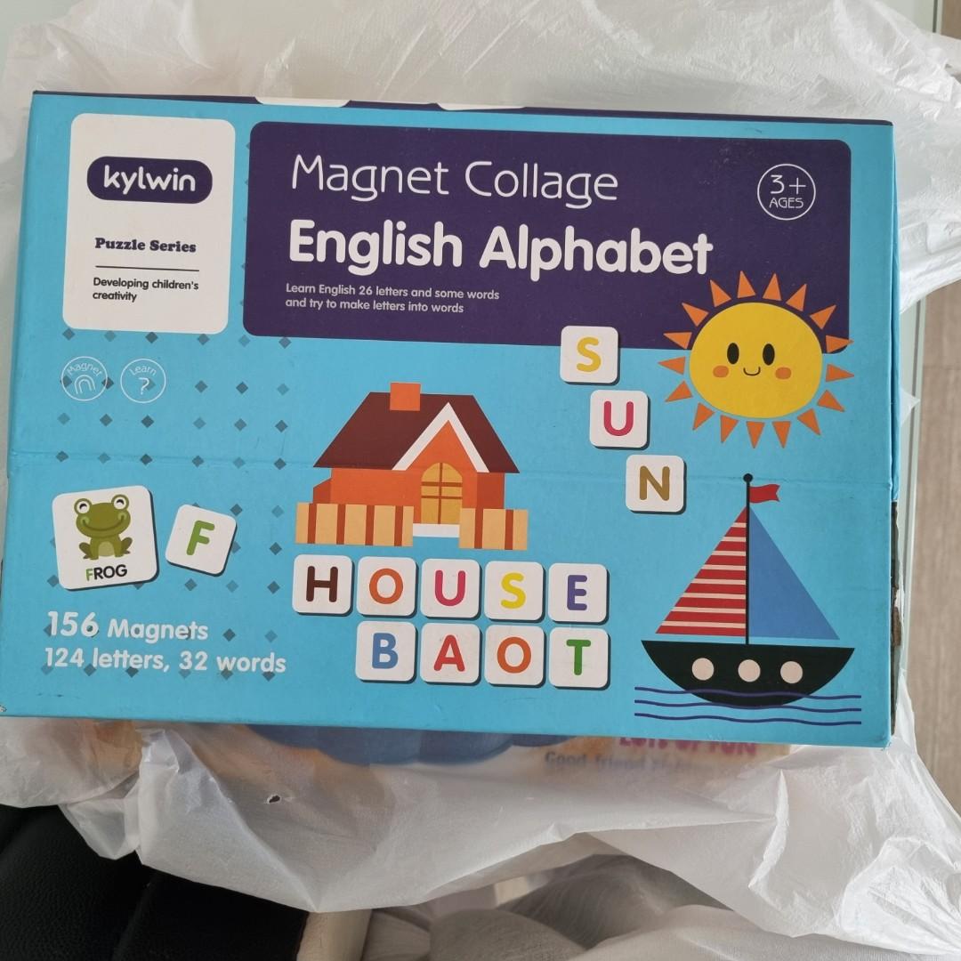 English alphabet magnet and fishing, Hobbies & Toys, Toys & Games on ...
