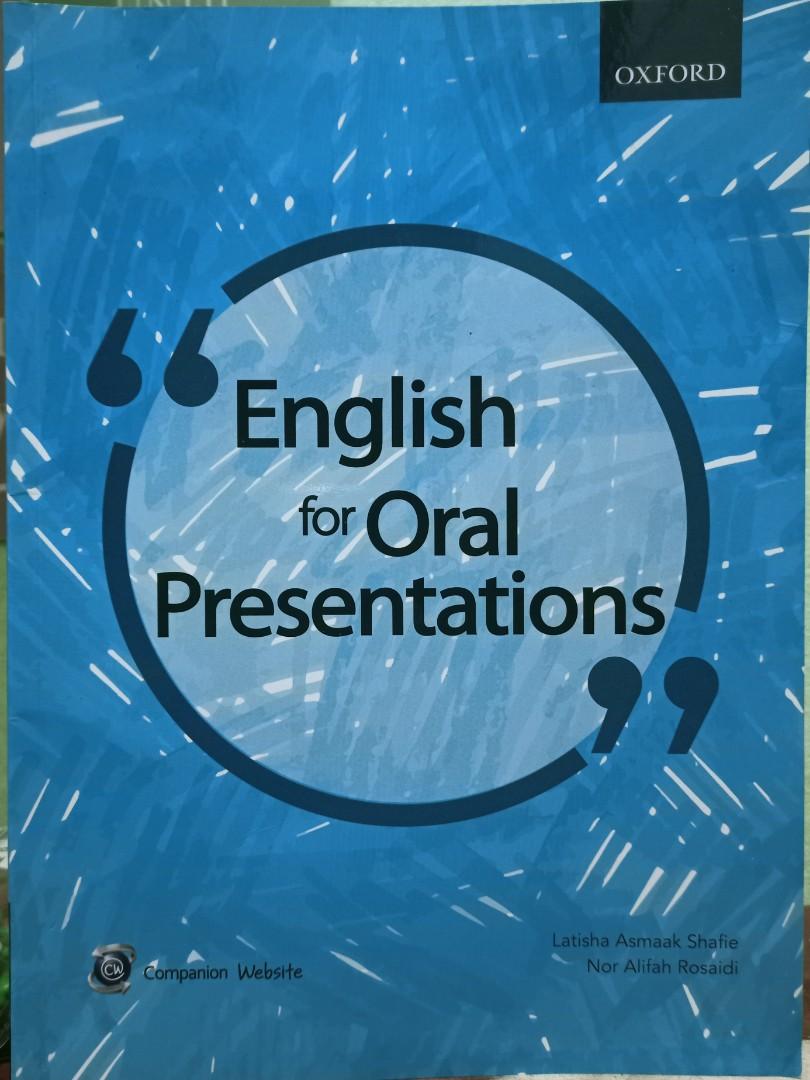 English for Oral Presentations Book, Hobbies & Toys, Books & Magazines ...