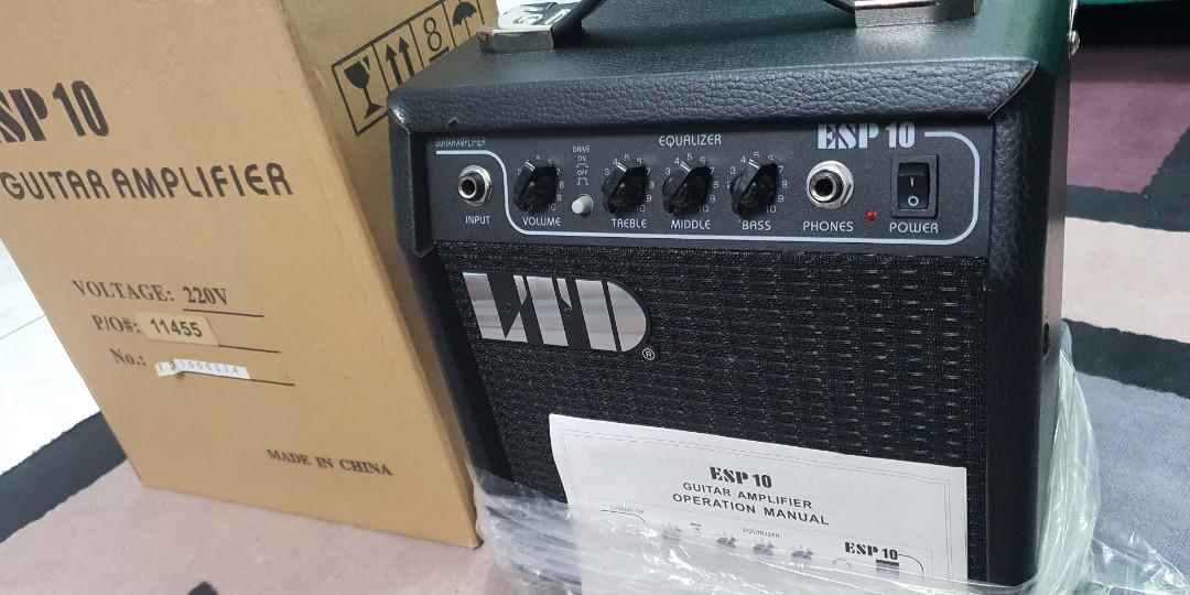 Esp LTD Guitat Amplifier 10 Watts, Hobbies & Toys, Music & Media ...