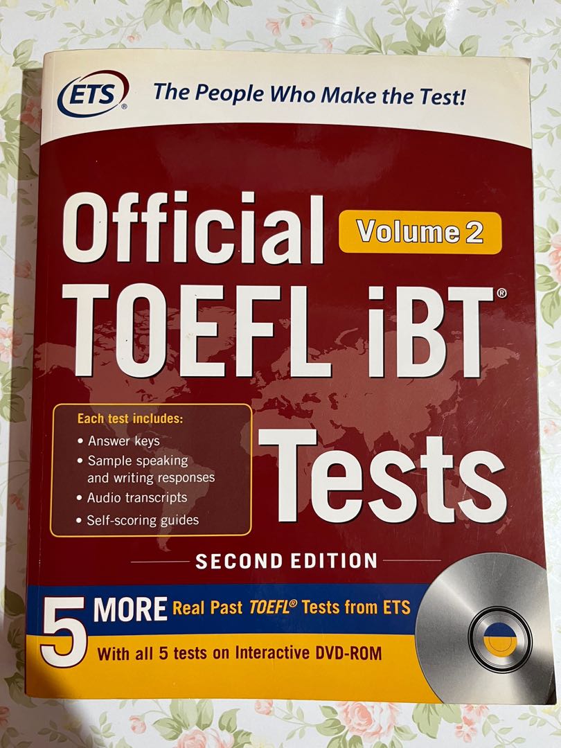 ETS Official TOEFL iBT Tests Second Edition, 興趣及遊戲, 書本 & 文具, 書本及雜誌 - 補充 ...