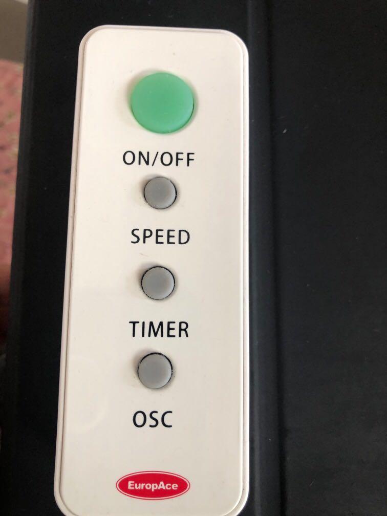 EUROPAC EWF8162 fan remote control for sales, TV & Home Appliances ...
