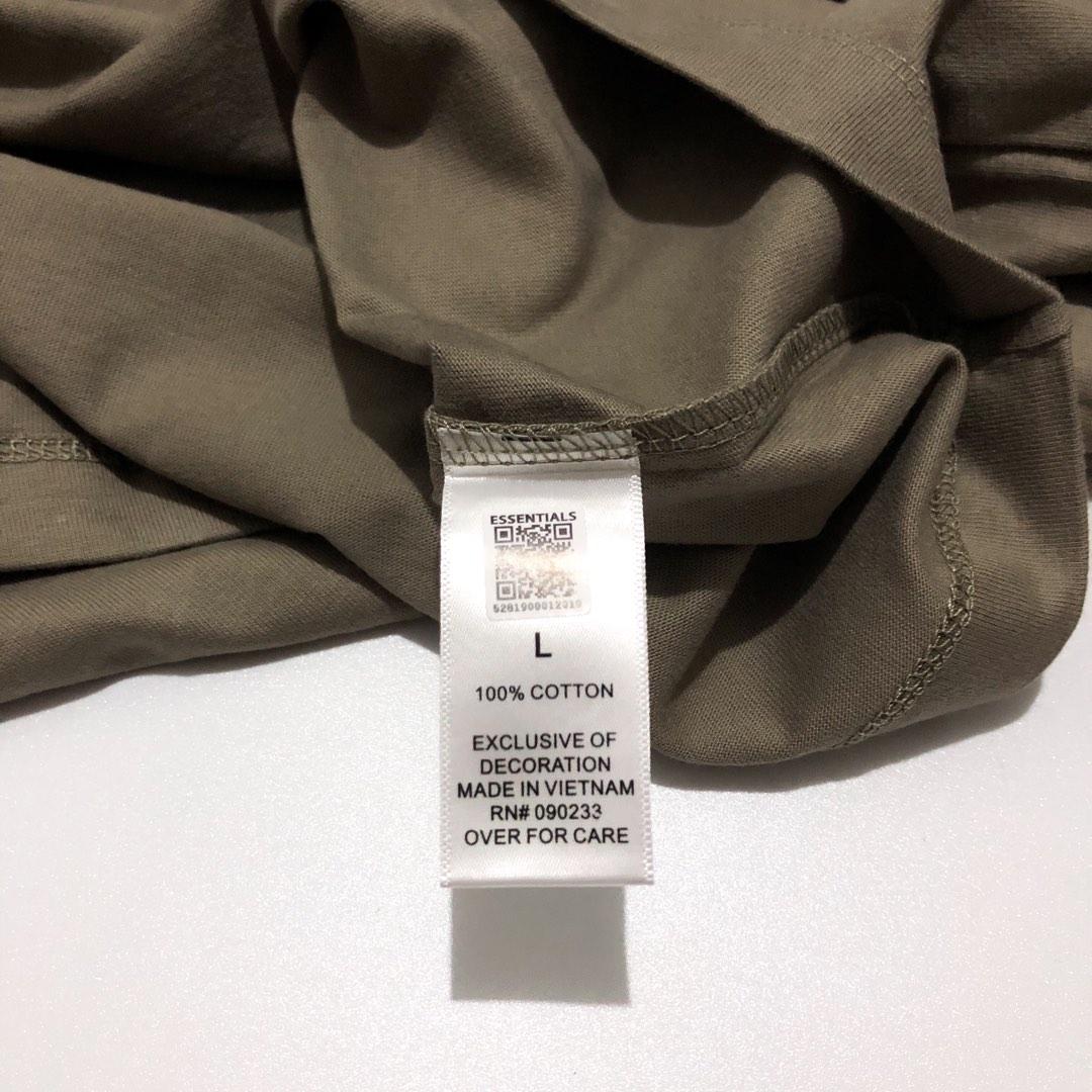 Fear of God Essentials SS20 3D Applique (Gray Brown colorway), Men's ...