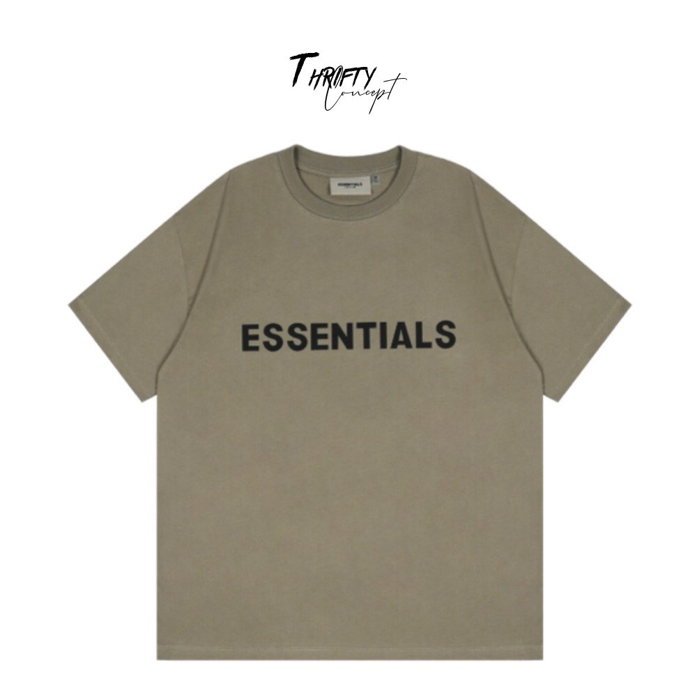 Fear of God Essentials SS20 3D Applique (Gray Brown colorway), Men's ...