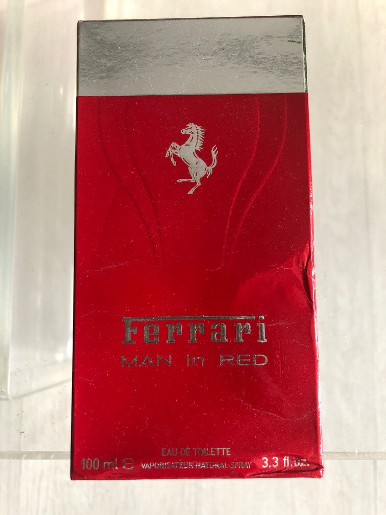 FERRARI MAN in RED, Beauty & Personal Care, Fragrance & Deodorants on ...