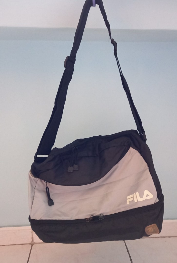 Fila sling/sports duffle Bag, Men's Fashion, Bags, Sling Bags on Carousell