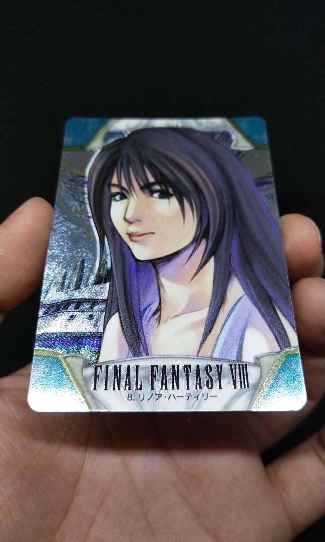 FINAL FANTASY VIII Card - RINOA HEARTILLY #8 - SILVER FOIL (CARDDASS ...