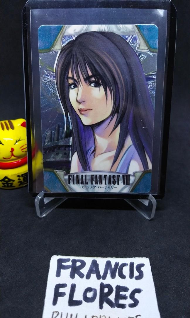 FINAL FANTASY VIII Card - RINOA HEARTILLY #8 - SILVER FOIL (CARDDASS ...