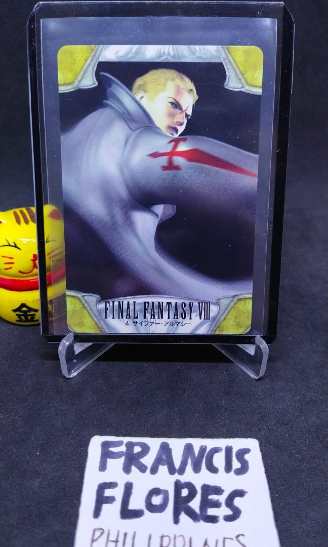 FINAL FANTASY VIII Card - SEIFER ALMASY #4 (CARDDASS) BANDAI / YEAR ...