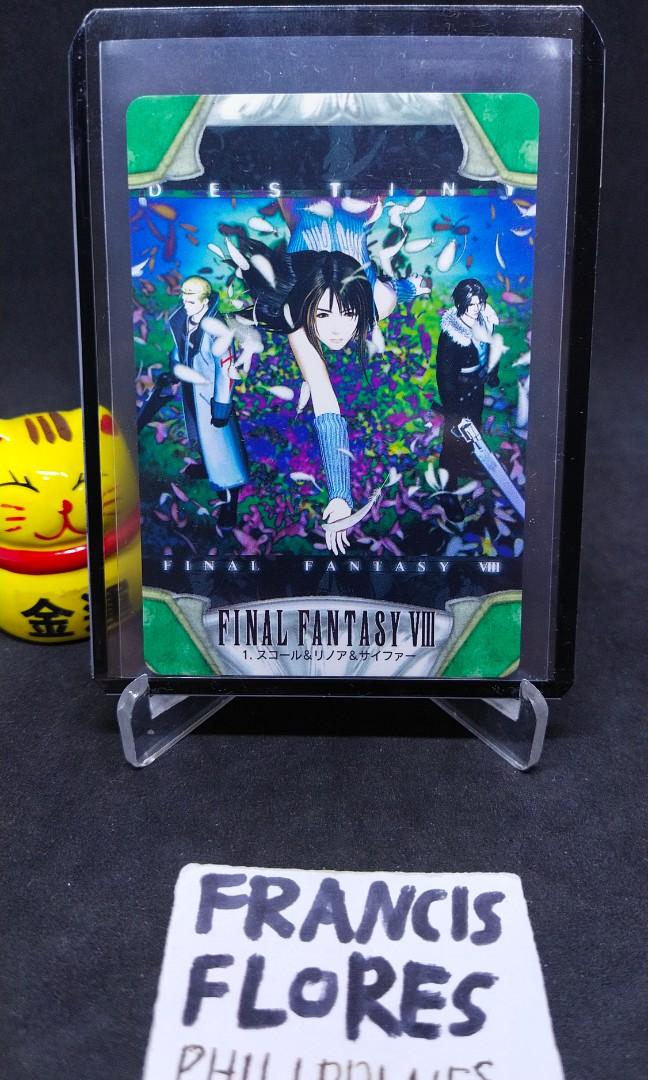 FINAL FANTASY VIII Card - SQUALL LEONHART, RINOA HEARTILLY & SEIFER ...