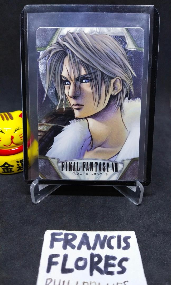 FINAL FANTASY VIII Card - SQUALL LEONHART #7 - SILVER FOIL (CARDDASS ...