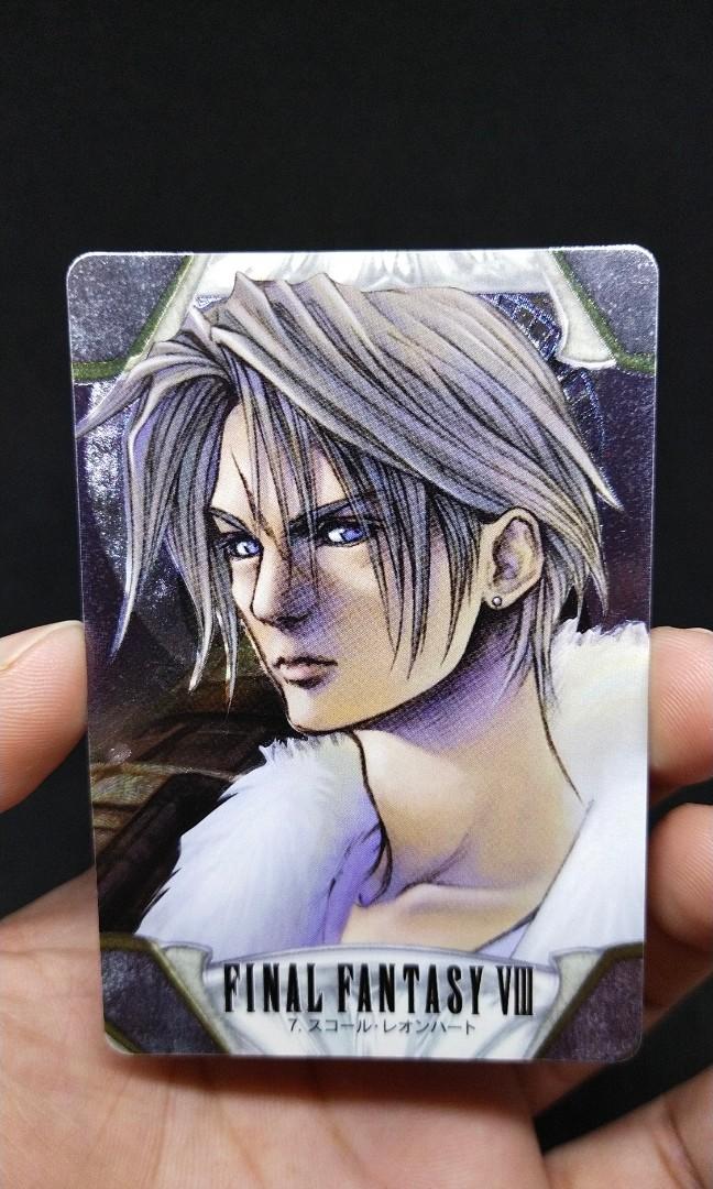 FINAL FANTASY VIII Card - SQUALL LEONHART #7 - SILVER FOIL (CARDDASS ...