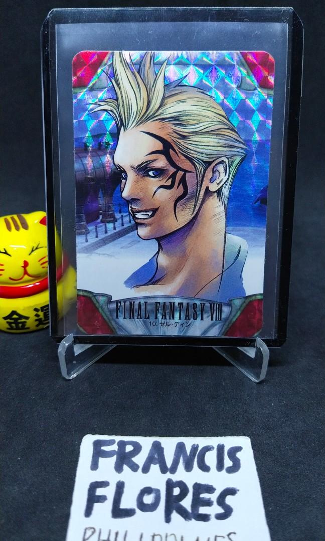 FINAL FANTASY VIII Card - ZELL DINCHT #10 - PRISM (CARDDASS) BANDAI / YEAR 1999 / JAPAN, Hobbies ...