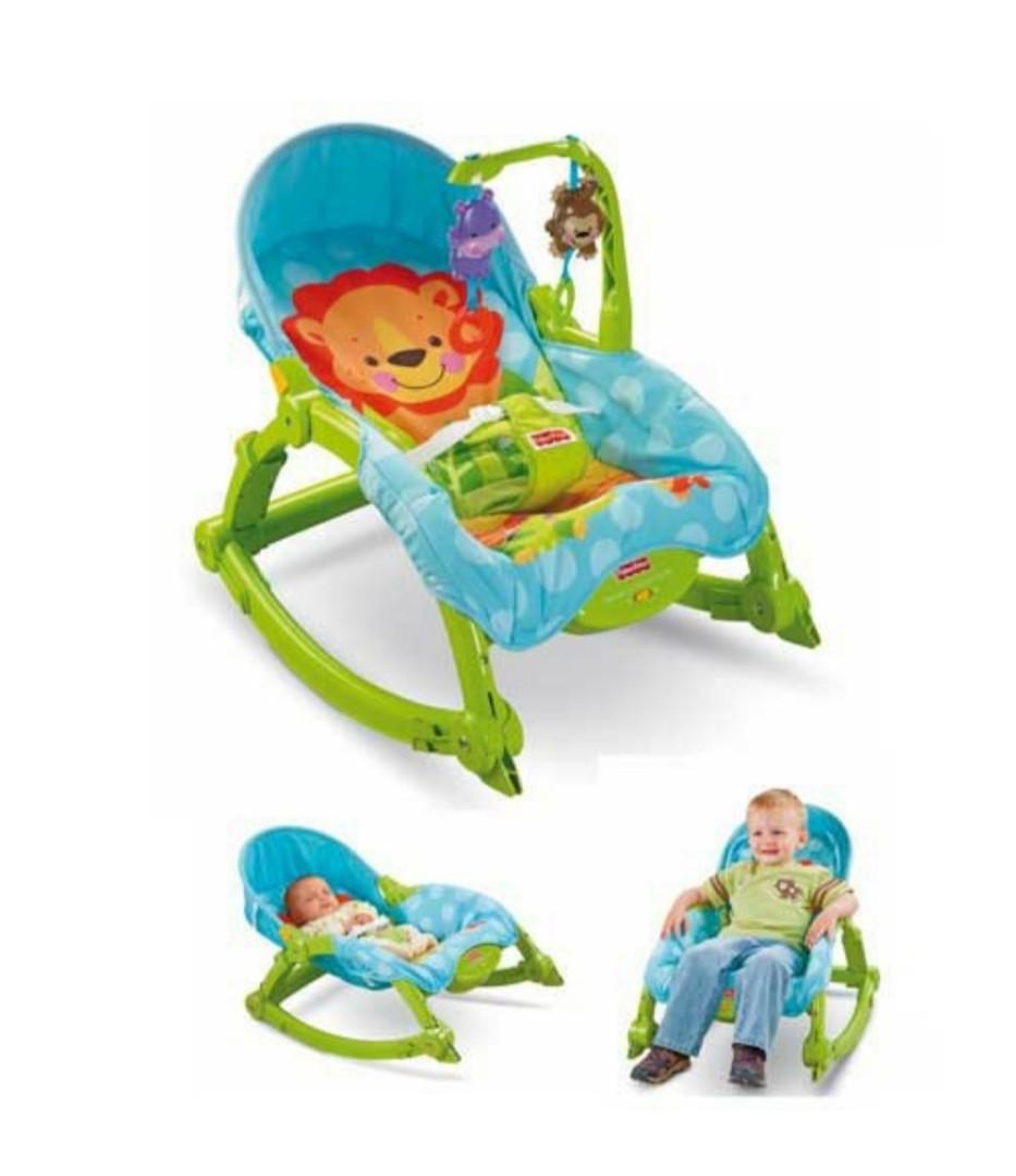 Fisher Price Lion Rocker 3-in-1, Babies & Kids, Baby Nursery & Kids ...