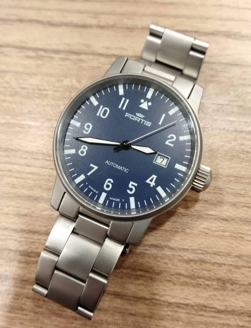 Fortis Flieger Pilot Watch, Men's Fashion, Watches & Accessories ...