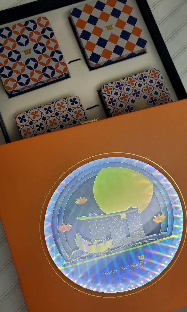 MBS mooncake box, Furniture & Home Living, Home Improvement ...
