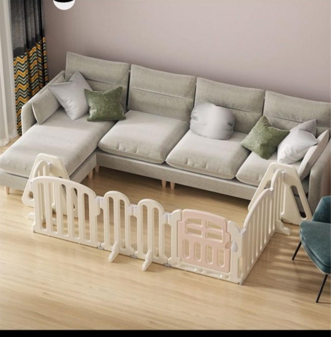 Free-standing playpen, Babies & Kids, Baby Nursery & Kids Furniture ...