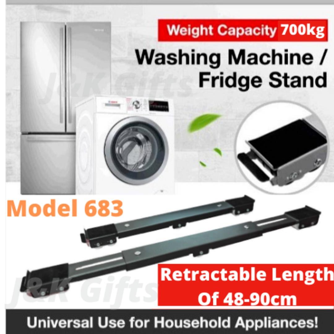Fridge Washing Machine Dryer Dolly Roller Slider Furniture Moving Base ...