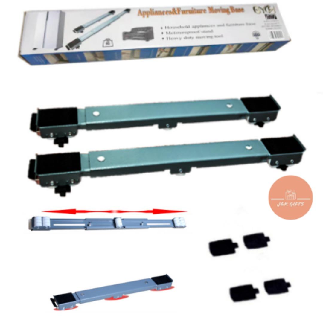 Fridge Washing Machine Dryer Dolly Roller Slider Furniture Moving Base ...