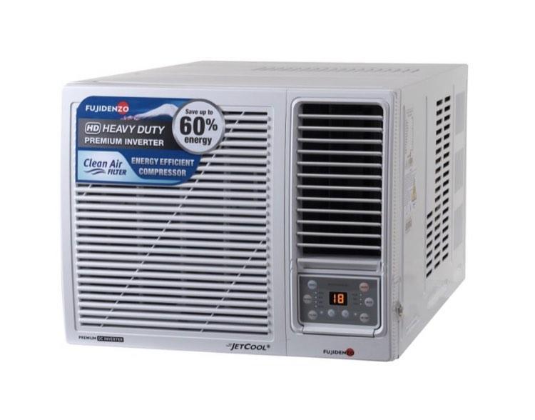 fujidenzo window type aircon inverter full dc 1hp 1.5hp 2hp 2.5hp iwar ...