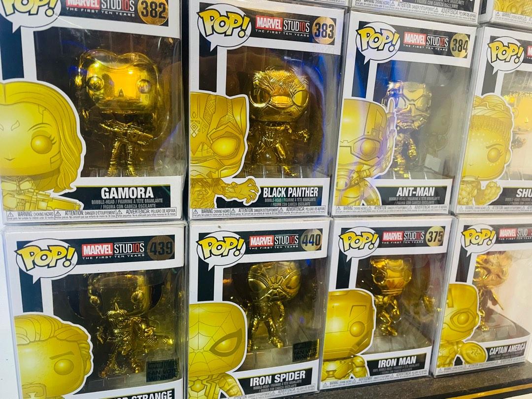 Funko marvel gold edition, Hobbies & Toys, Toys & Games on Carousell