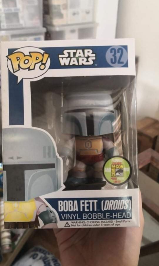 Boba fett droids funko pop store