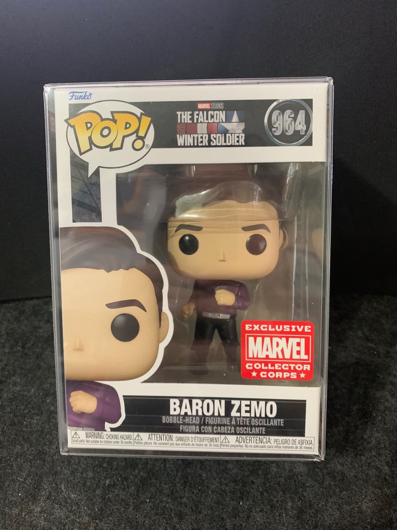 Funko Pop! Marvel: The Falcon and the Winter Soldier - Baron Zemo ...