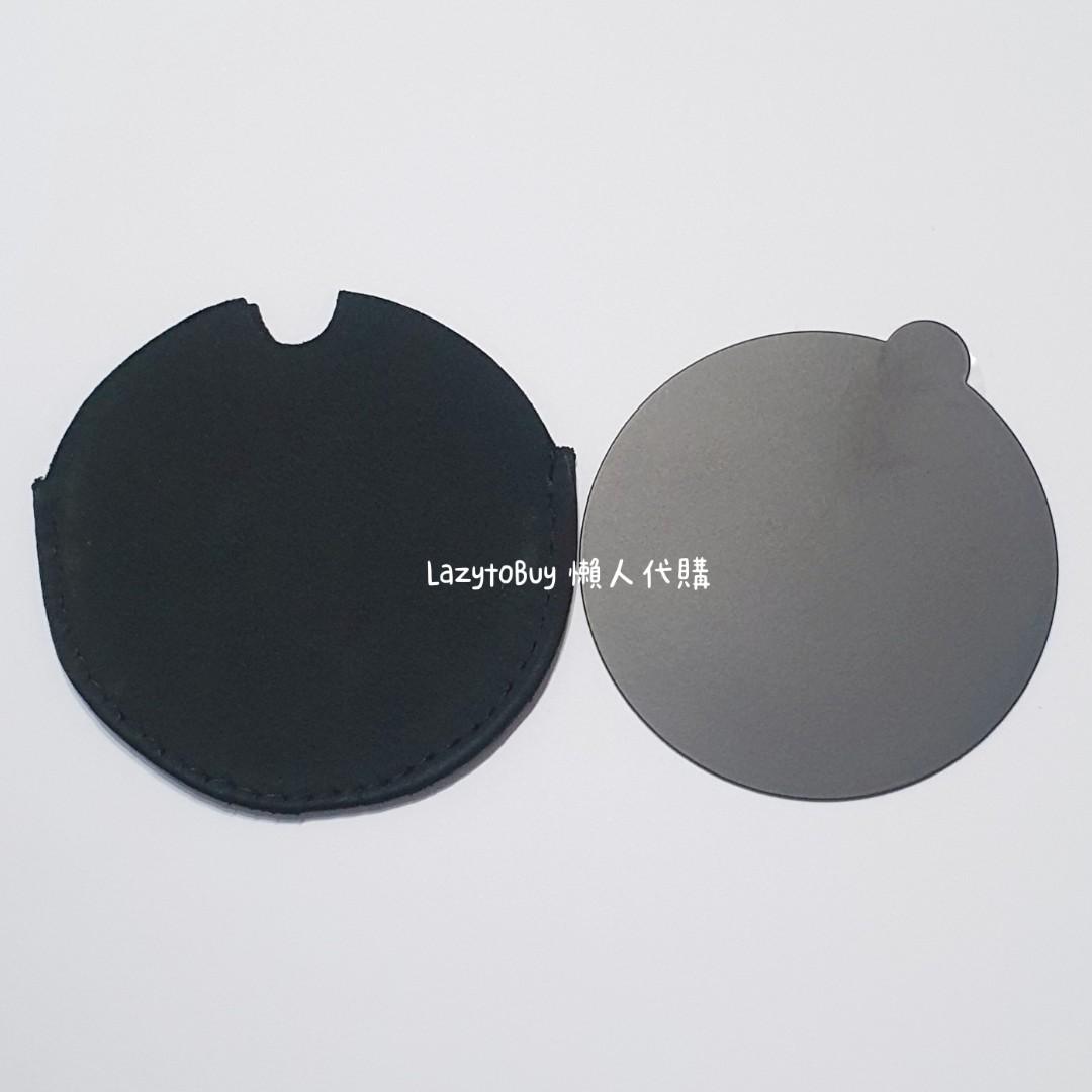 【全新】Giorgio Armani Beauty 亞曼尼 訂製黑限量隨身鏡 GA, 家具及居家用品, 居家裝飾, 鏡在旋轉拍賣