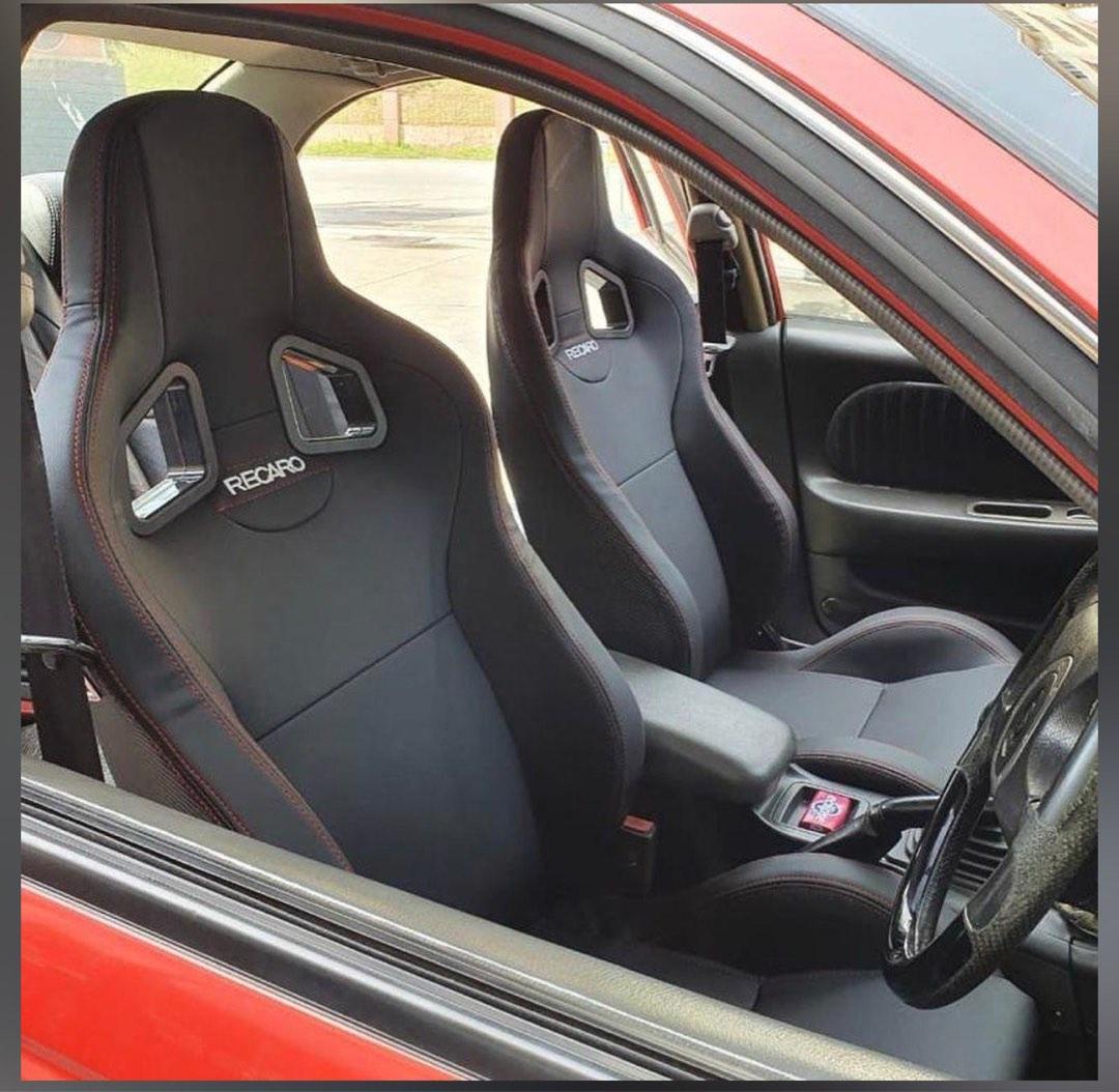 Golf mk7 rep recaro sportster full leather semi bucket, Car Accessories ...
