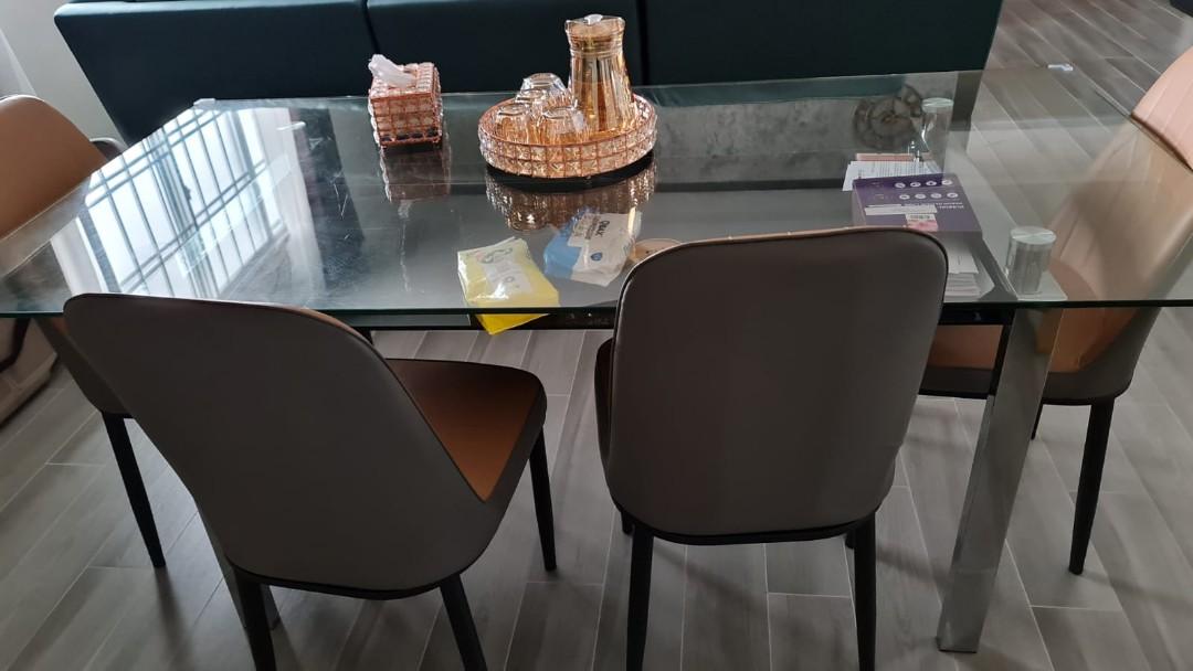 Gorgeous Cellini 6 Seater Dining table, Furniture & Home Living ...