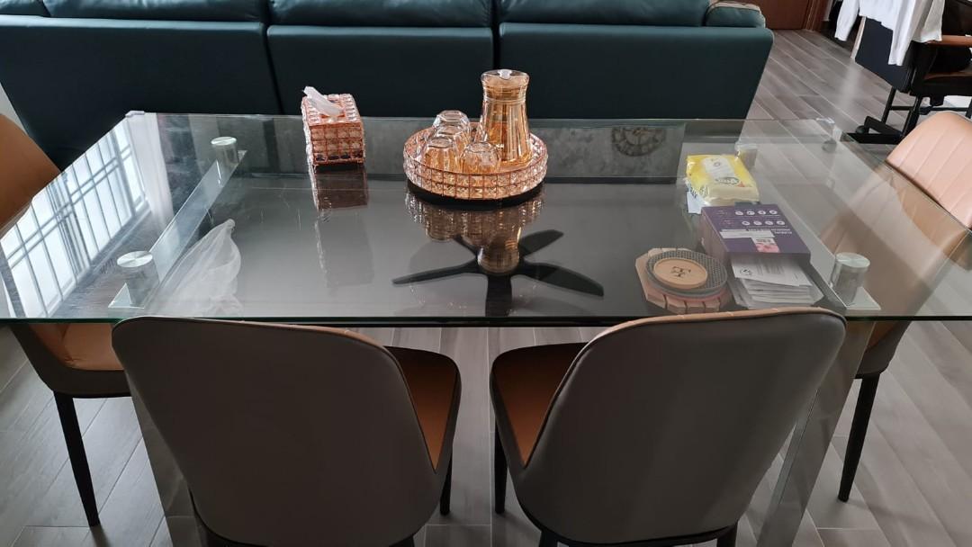 Gorgeous Cellini 6 Seater Dining table, Furniture & Home Living ...