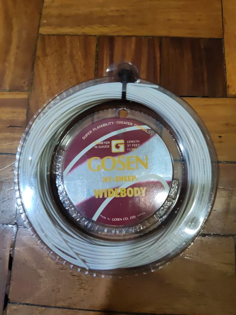 Gosen Japan Strings, Sports Equipment, Sports & Games, Racket and Ball ...